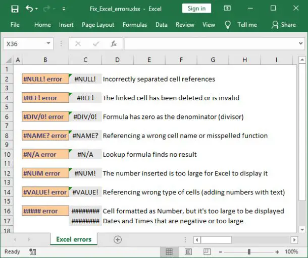 How To Fix Common Excel Errors A Troubleshooting Guide For Smooth