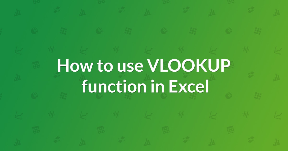How to use VLOOKUP in Excel (2020)
