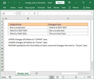 How to Change Case in Excel: Master UPPER, lower, & Proper Case Functions