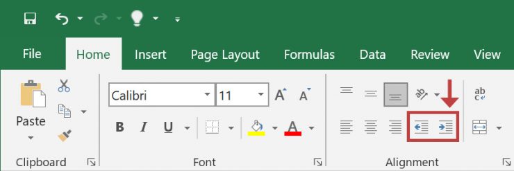 How To Indent In Excel multiple Solutions Keyboard Shortcut Excel 