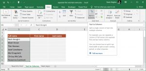 How to Separate First and Last Name in Excel: Easy Methods for ...
