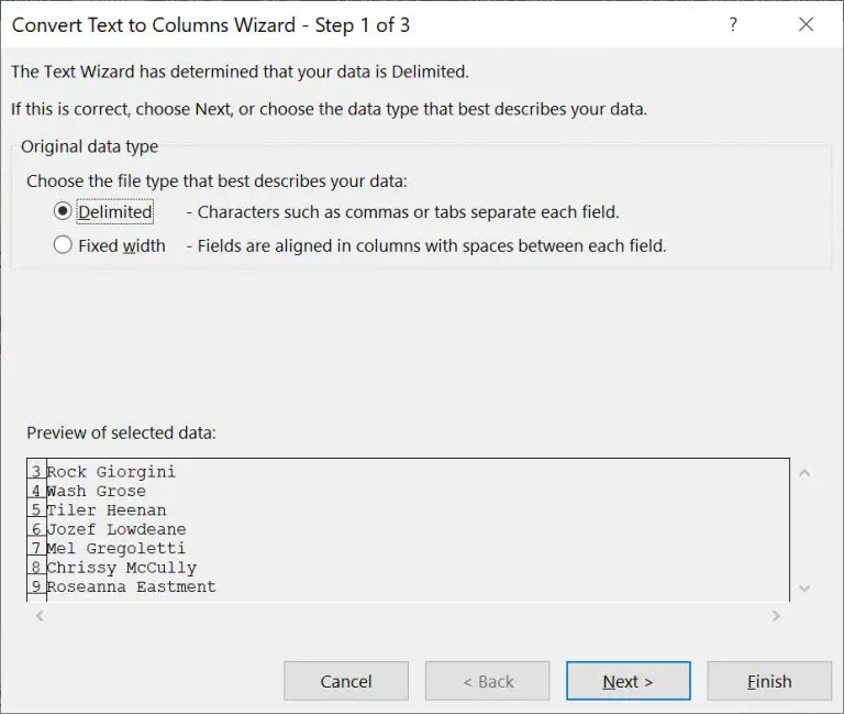 How To Separate First And Last Name In Excel Excel Explained